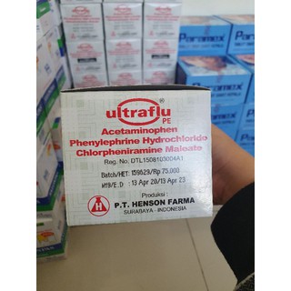 Jual Ultraflu tab 1 Box ( isi 25 strip ) | Shopee Indonesia