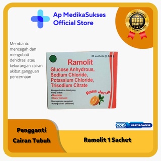 Jual Ramolit 1 Sachet - Pengganti Cairan tubuh | Shopee Indonesia