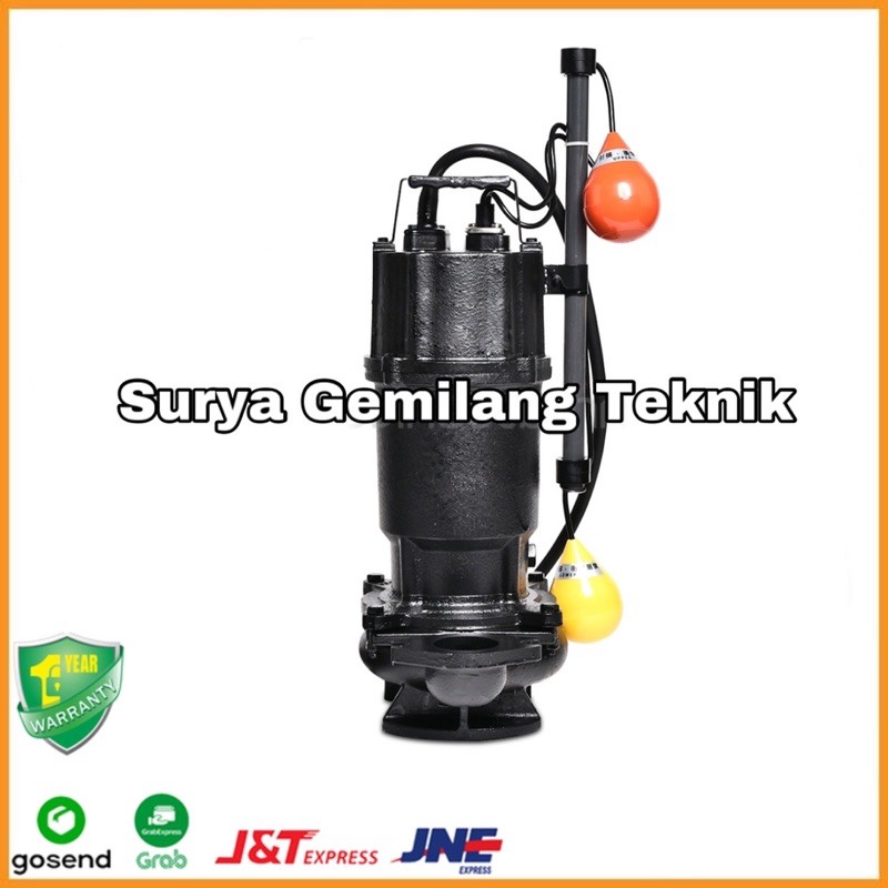 Jual Pompa Celup EBARA 50DVSA51.5 Submersible Pump Ebara 2Hp 3Phase Auto | Shopee Indonesia