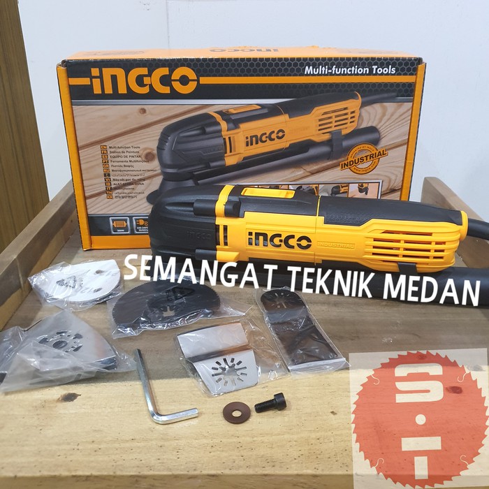 Jual MF3008 MESIN CUTTER MULTI OSKILASI OSCILLATING TOOLS SET INGCO MF ...
