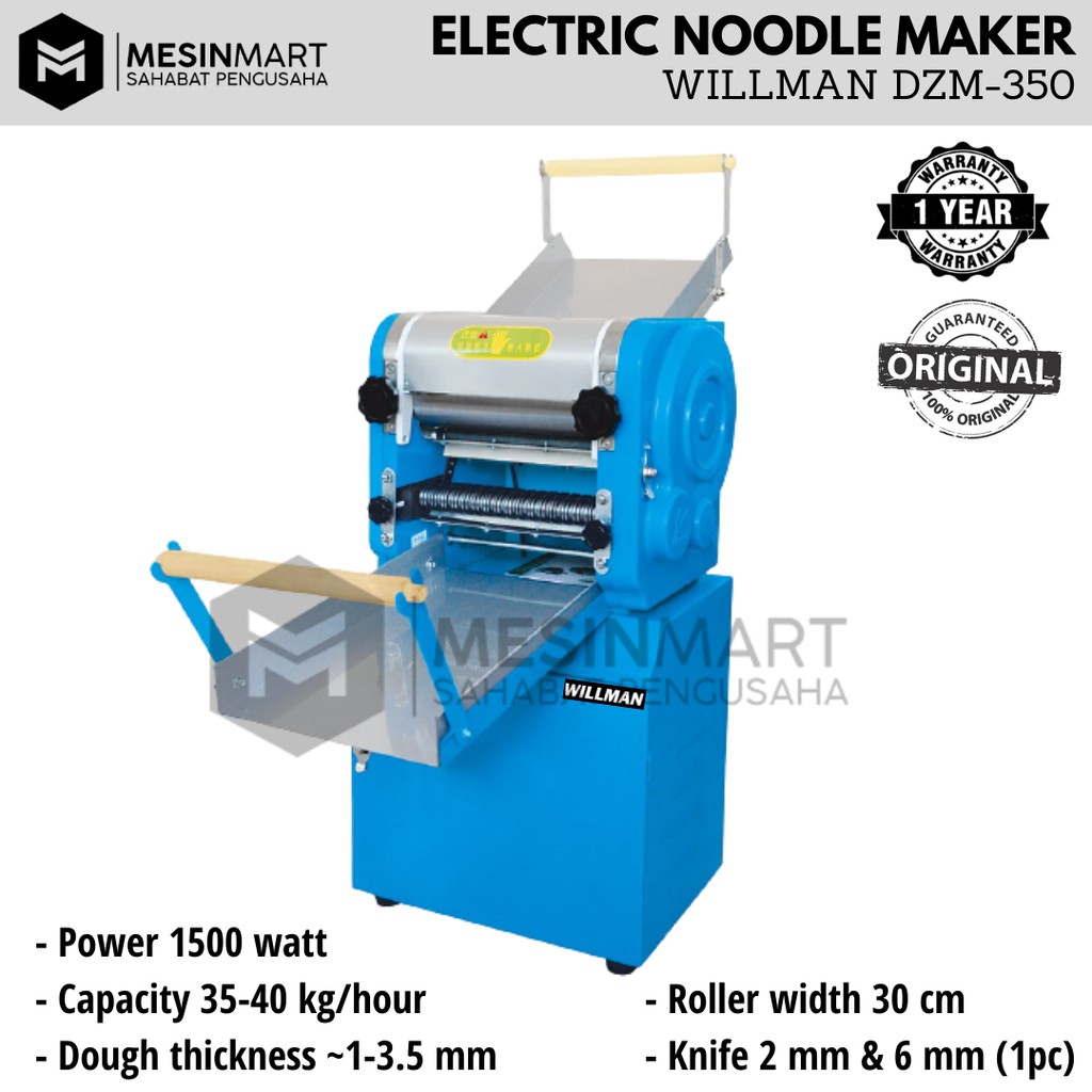 Jual Mesin Penggiling Mie Heavy Duty Free Standing Noodle Maker Machine ...