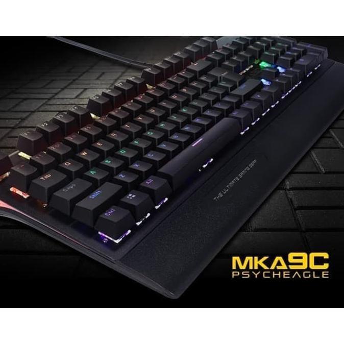 Jual Keyboard Gaming Mechanical ARMAGEDDON MKA-9c PSYCHRAPTOR | Shopee ...