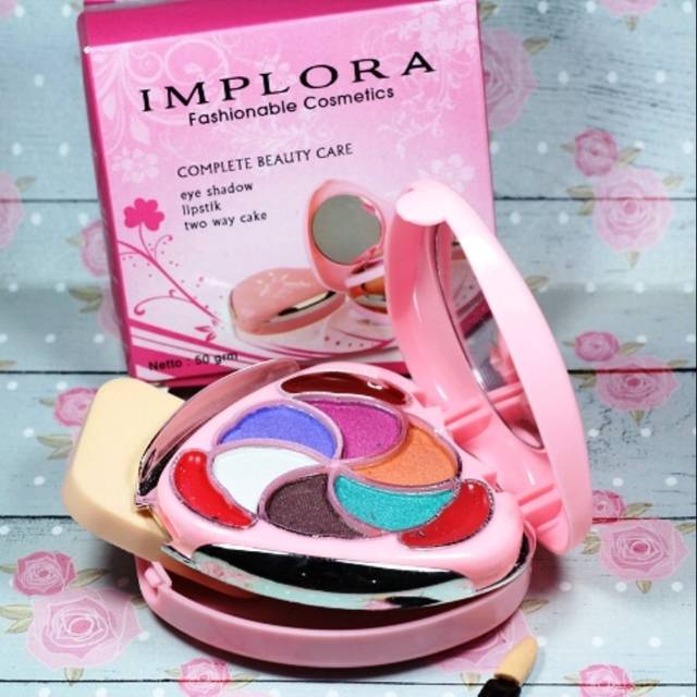 Jual Implora Complete Beauty Care 012 (Bedak Hati) | Shopee Indonesia