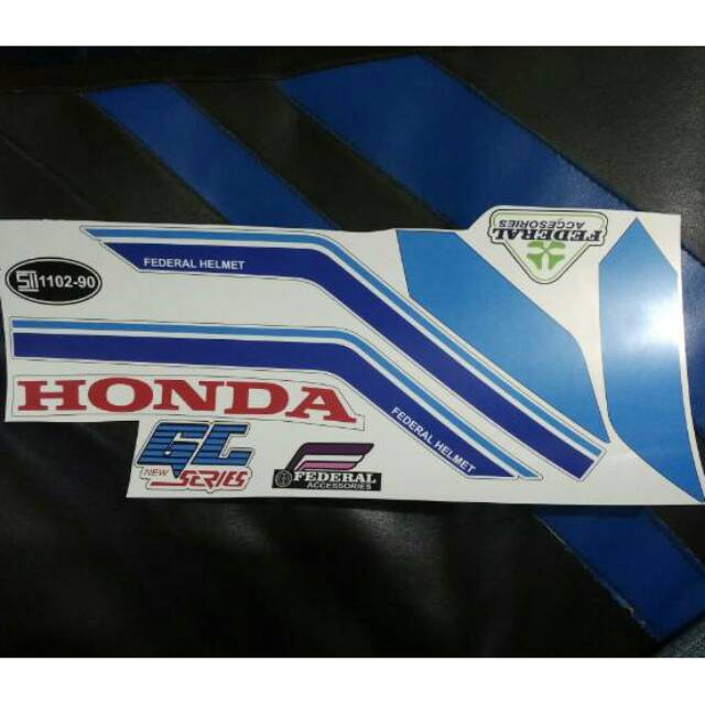 Jual Stiker sticker helm honda gl series | Shopee Indonesia