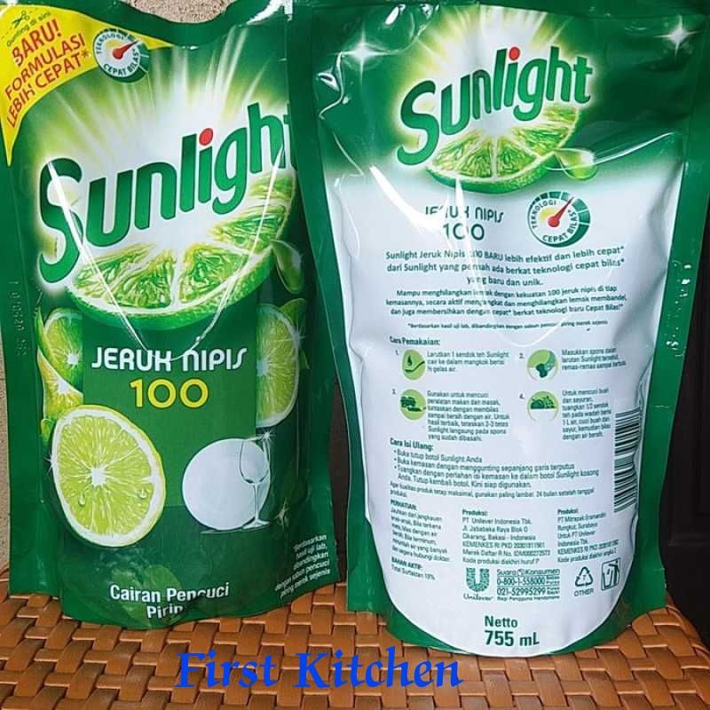 Jual Sunlight 755 ml/Ekonomi 760 ml/Mama Lemon 780 ml/INDOMARET 800 ml ...