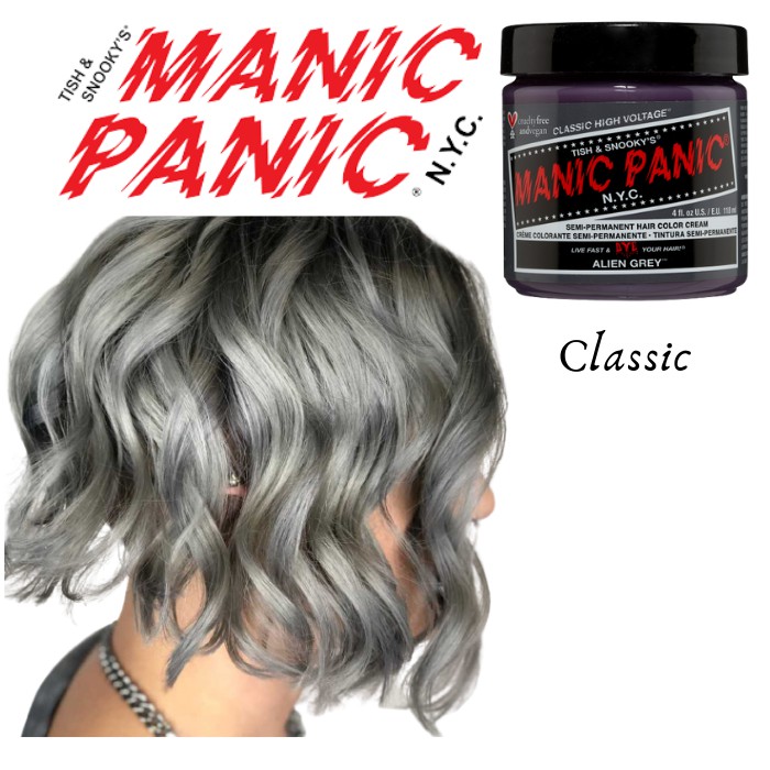Jual Manic Panic Classic Alien Grey Indonesia|Shopee Indonesia