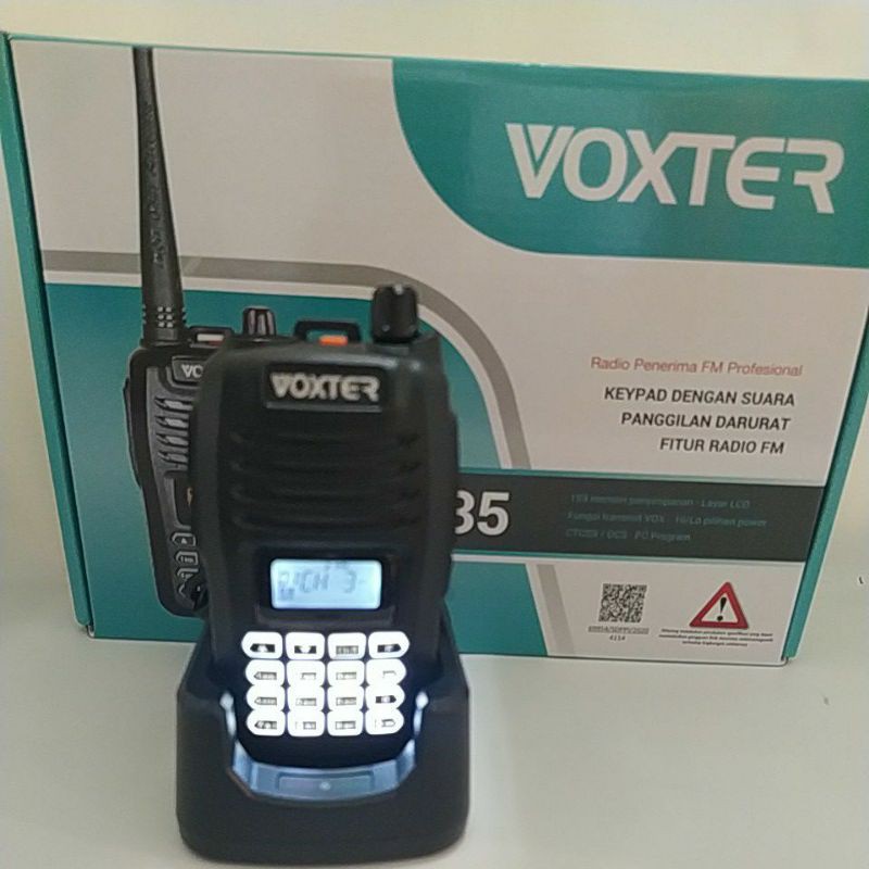 Jual radio ht voxter v-35 vhf murah | Shopee Indonesia