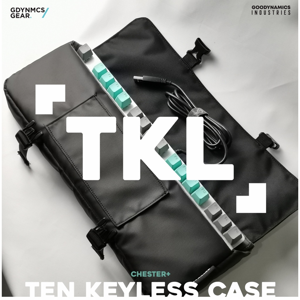 Jual CHESTER PLUS keyboard case | GDYNMCS GEAR tas keyboard TKL Ten ...