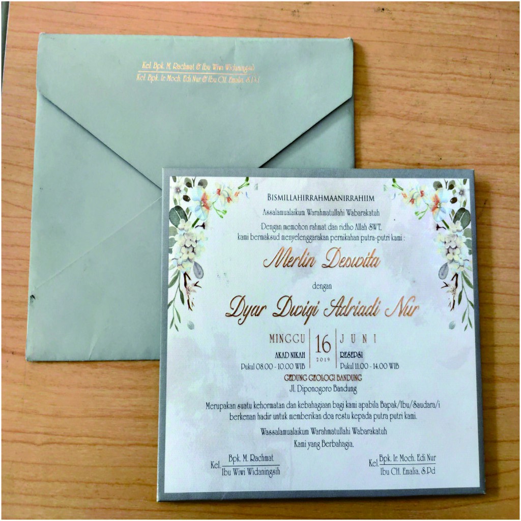 Jual UNDANGAN PERNIKAHAN AMPLOP CUSTOM | Shopee Indonesia
