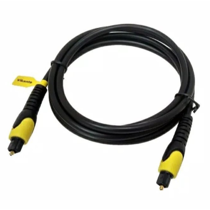 KABEL OPTIK AUDIO TOSLINK 1,5METER TV KE HOMETHEATER DAN SOUNDBAR ...
