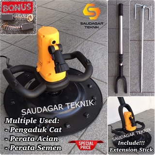 Jual Mesin Pengaduk Cat Semen Alat Perata Poles Plester Acian Dinding ...