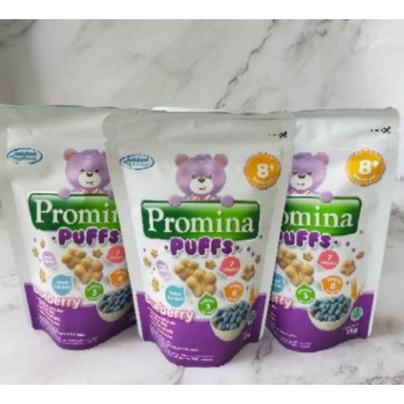 Jual Promina Puffs - Rasa Blueberry 15gr /Snack baby | Shopee Indonesia