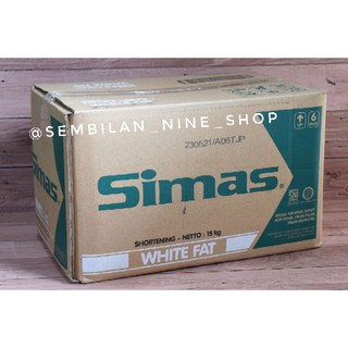 Jual SIMAS WHITE FAT 15 Kg Lemak Reroti Mentega Putih Margarine ...