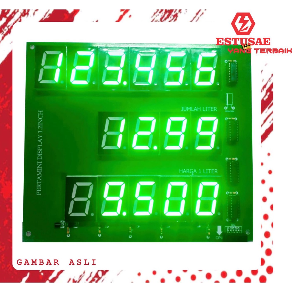 Jual DISPLAY ATAU LAYAR POM MINI PERTAMINI HIJAU - ESTUSAE | Shopee ...