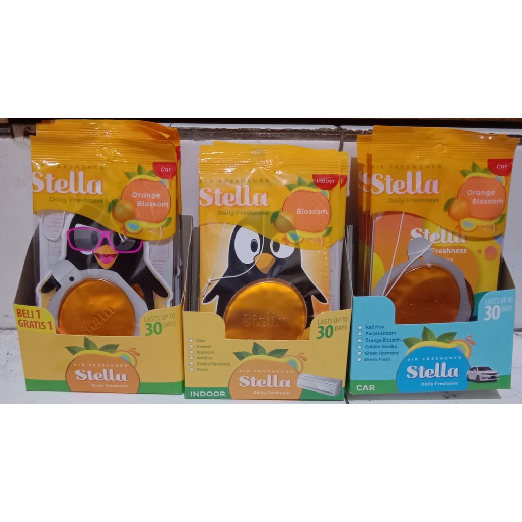 Jual Stella Daily Pengharum ruangan Pewangi Parfum Mobil Air Refreshner ...