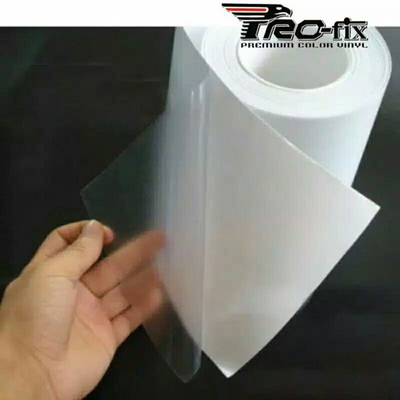 Jual Stiker skotlet putih bening transparan | Shopee Indonesia