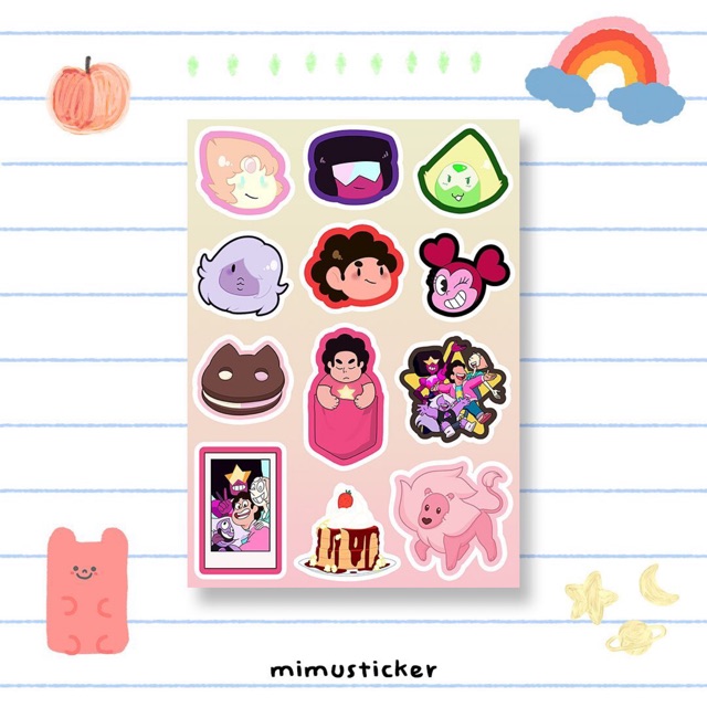 Jual Steven Universe Sticker Pack Indonesia|Shopee Indonesia