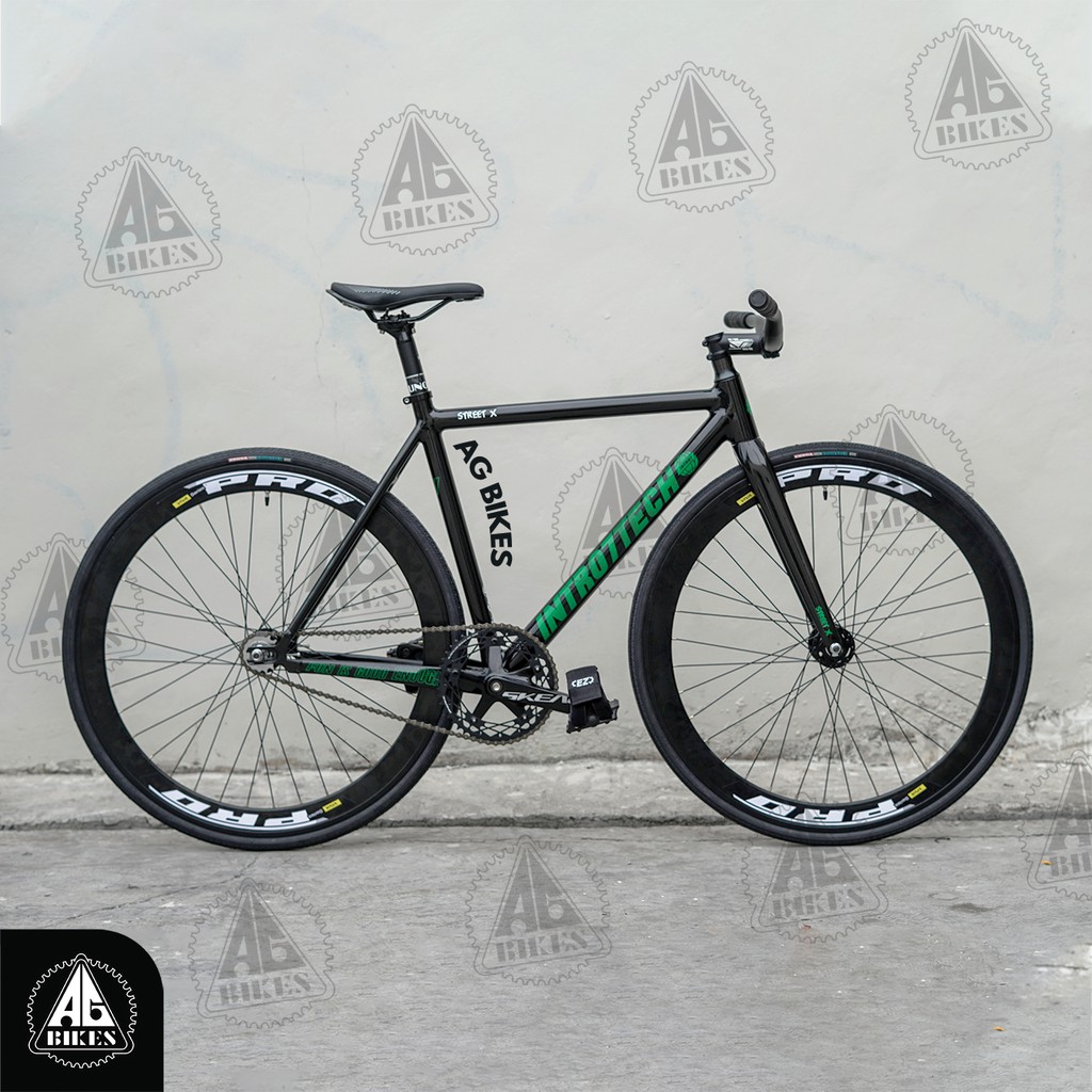 Jual Fullbike Sepeda Fixie Intro7 Street X Alloy Ringan dan Geometri ...