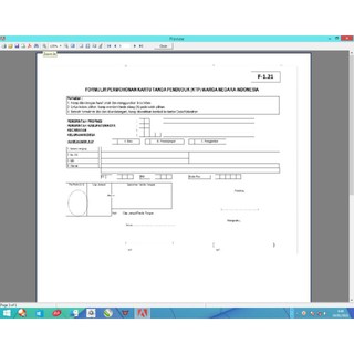 Jual aplikasi cetak formulir blanko E KTP generator | Shopee Indonesia