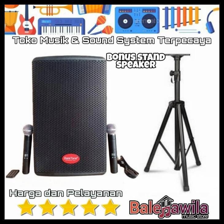 Jual Speaker Portable Baretone Max 10He Max10He 10" Speaker Baretone ...