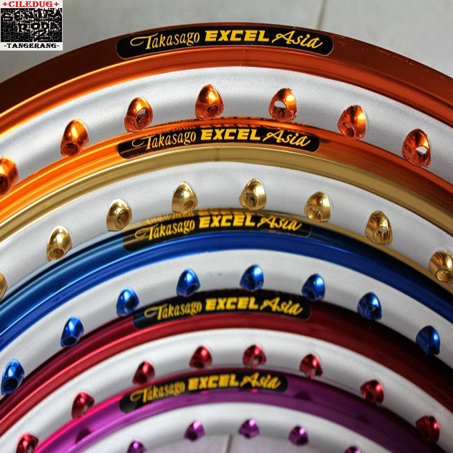 Jual Velg Takasago Excel Asia Ukuran 160 / 185 / 215 Ring 18 Original ...