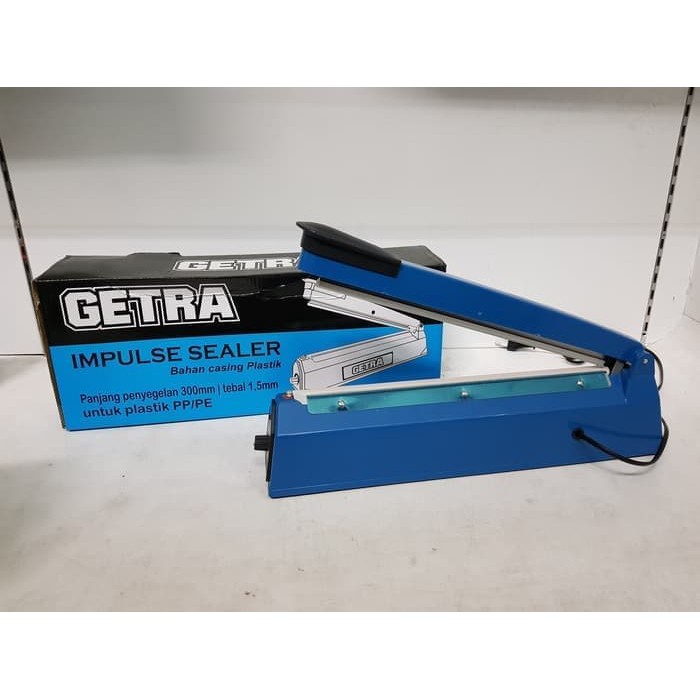 Jual GETRA MESIN PENYEGEL PLASTIK TANGAN / IMPULSE GETRA HAND SEALER ...