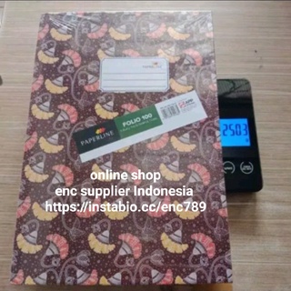 Jual PAPERLINE 5 Buku hc hard cover folio 100 lembar hardcover f4 paperline 100s sheet ppl hc ...