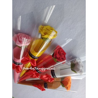 Jual Buket Bunga Satu Tangkai untuk Kado Hadiah Ulang Tahun Hari ...