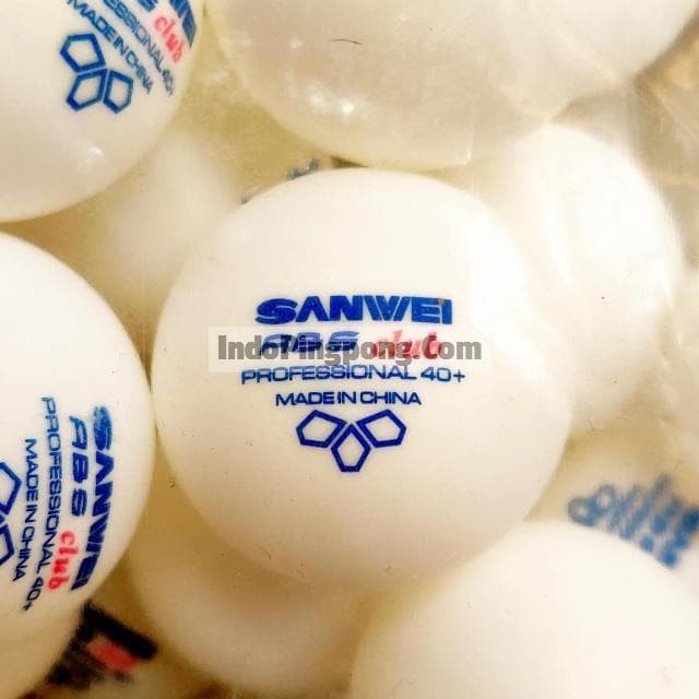 Jual Sanwei ABS Club 100 40+ Balls ~ Bola Banyak Latihan Training Pingpong | Shopee Indonesia