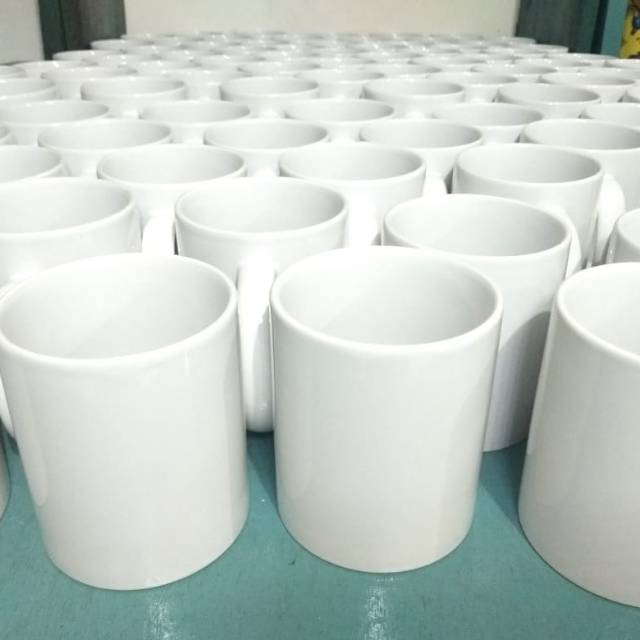 Jual Mug Polos Coating Siap Cetak Belum Termasuk BubbleWrap (Wajib Baca ...