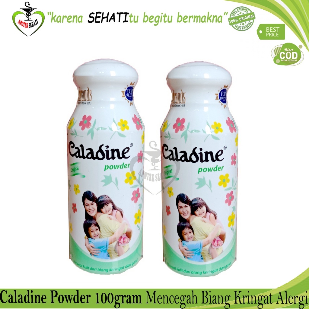 Jual BEDAK GATAL CALADINE POWDER ORIGINAL 100GR BIANG KERINGAT | Shopee ...