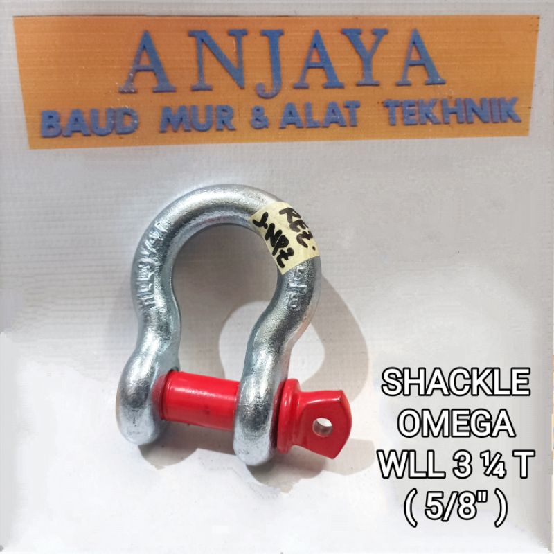 Jual WIPRO Shackle Omega 5/8" ( WLL 3 1/4 TON ) | Shopee Indonesia
