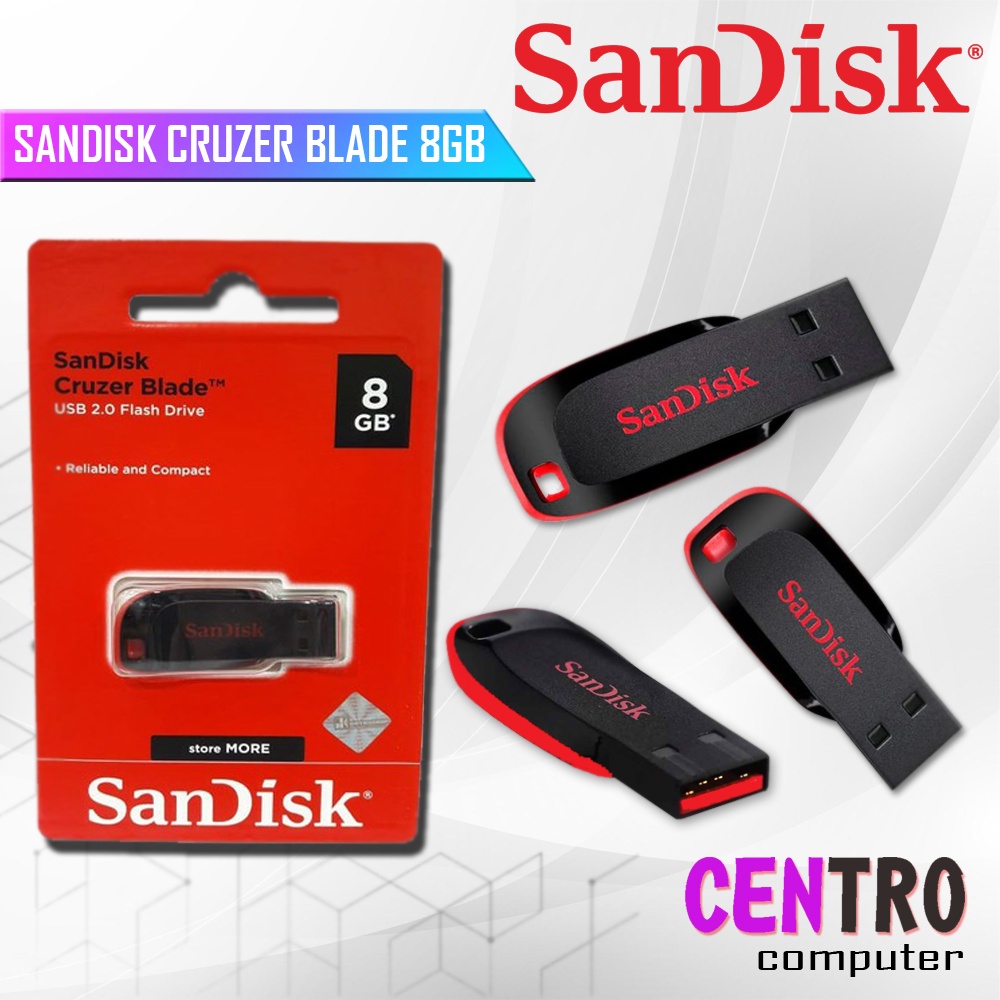 Jual SANDISK CRUZER BLADE 8GB CZ50 | Shopee Indonesia