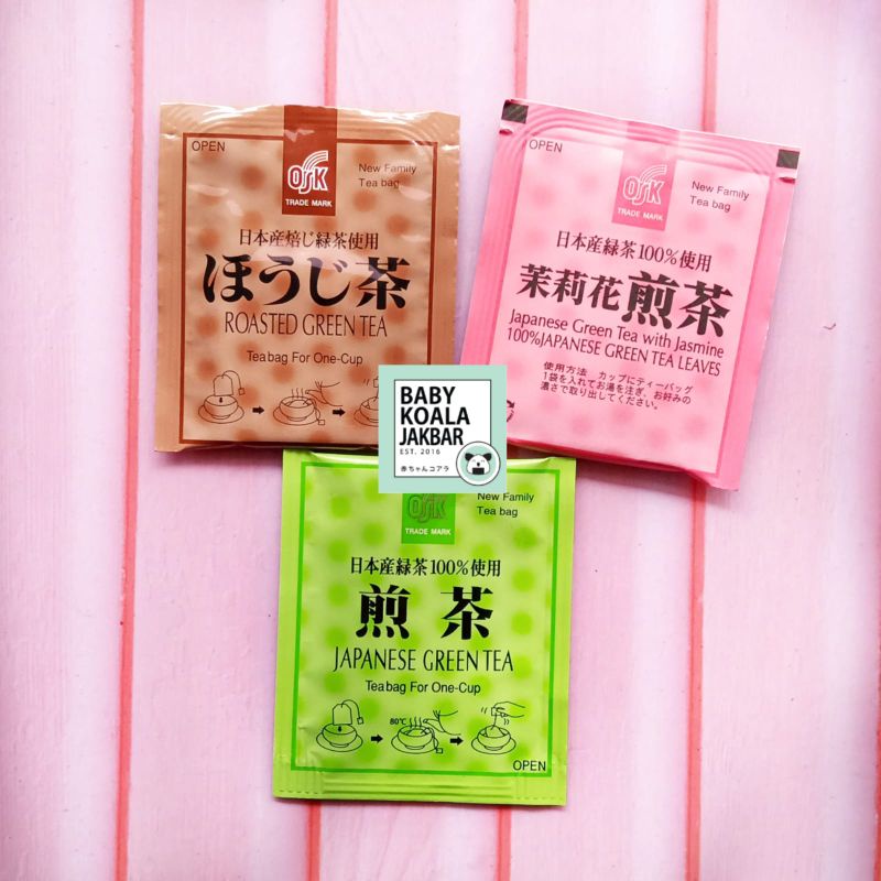 Jual OSK Teh Hijau Jepang Green Tea Sachet 2 g Halal │ Greentea Import Jepangg. | Shopee Indonesia