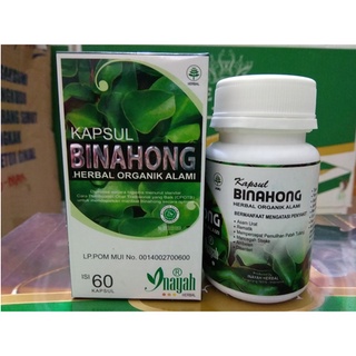 Jual Kapsul Ekstrak Binahong Inayah 60 Kapsul Herbal Organik Alami | Shopee Indonesia