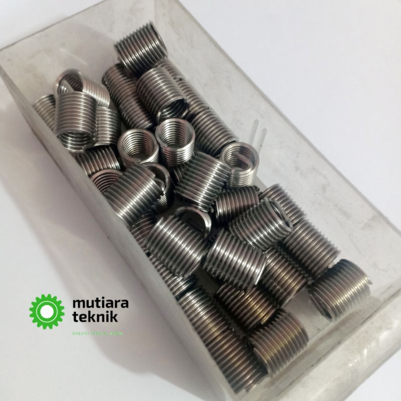 Jual 5 pcs Recoil M10 x 1.5 Type 2D Alat Repair Drat Baut 14 Slek Verbos Helicoil Verbos ...