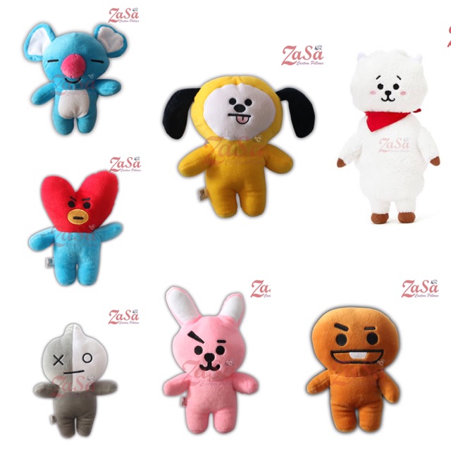 Jual Boneka BT21 BTS Jumbo Semua Karakter Murah Berkualitas Chimmy Tata ...