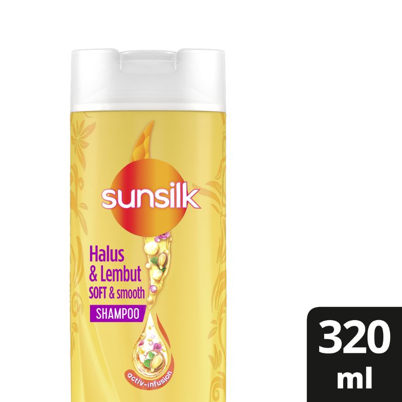 Jual SUNSILK SOFT & SMOOTH 340 ML SHAMPO SAMPHOO SUNSILK KUNING 320ML ...