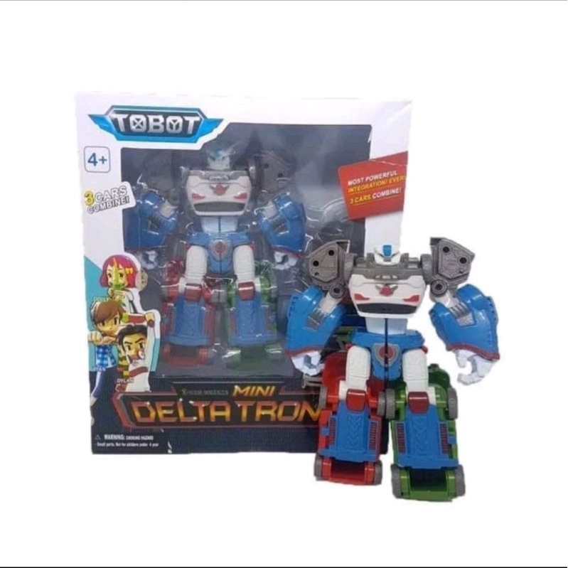 Jual Mainan Robot Tobot Deltatron 3 in 1 Deform | Shopee Indonesia