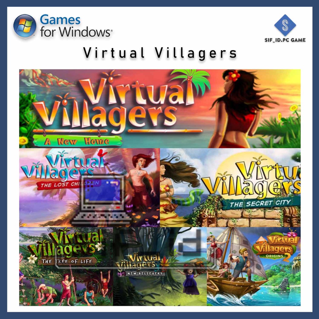 Jual Virtual Villagers Complete Series Game PC - PC Game - Link ...