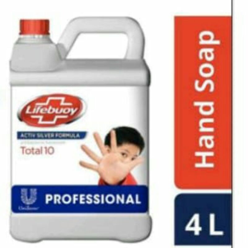 Jual Lifebuoy Hand Soap Total10 Jerigen 4Liter Indonesia|Shopee Indonesia