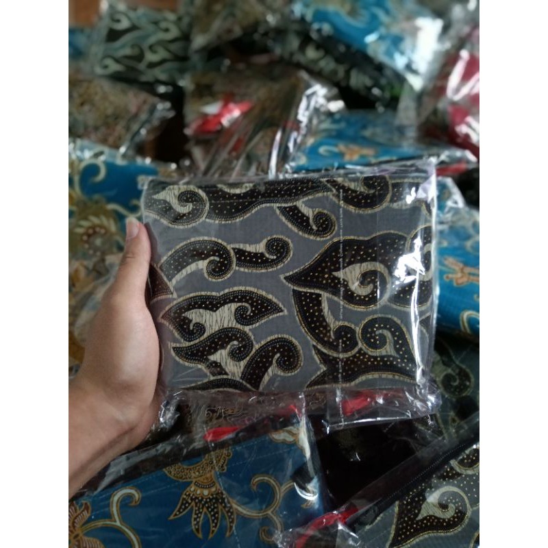 Jual Dompet Batik / Pouch Batik Souvenir 18 x 14 cm / Dompet Souvenir ...