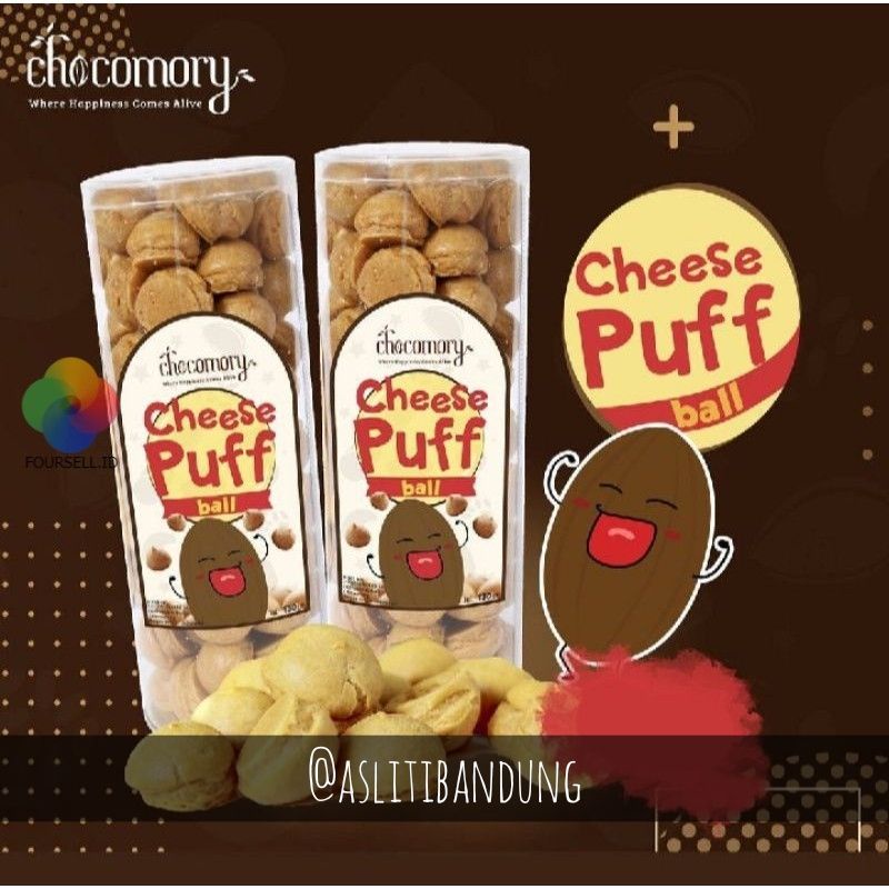 Jual Chocomory - Cheese Puff Ball Bola Keju Tabung Oleh Oleh Bandung by ...