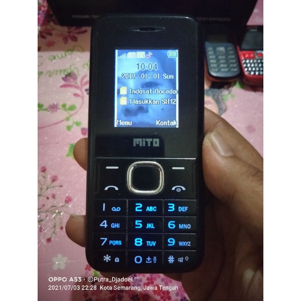 Jual Mito 103 Black Original Super Mulus Jadul Langka Unik Normal ...