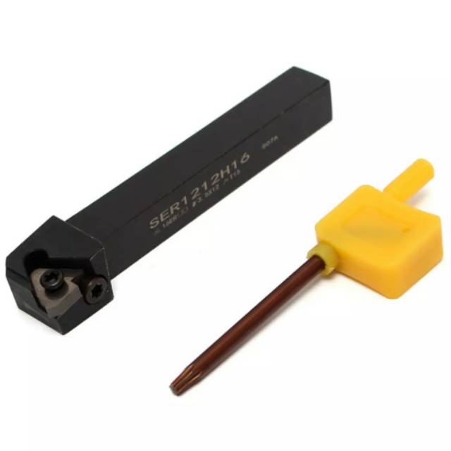 Jual SER 1212-16 Pahat ulir luar holder bubut ulir luar er16 pahat drat Indonesia|Shopee Indonesia