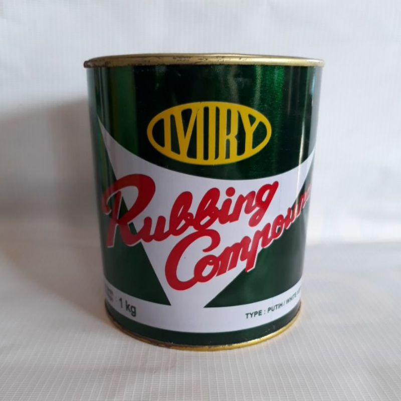 Jual RUBBING COMPOUND/KOMPON KALENG/KOMPON MOBIL 1KG | Shopee Indonesia