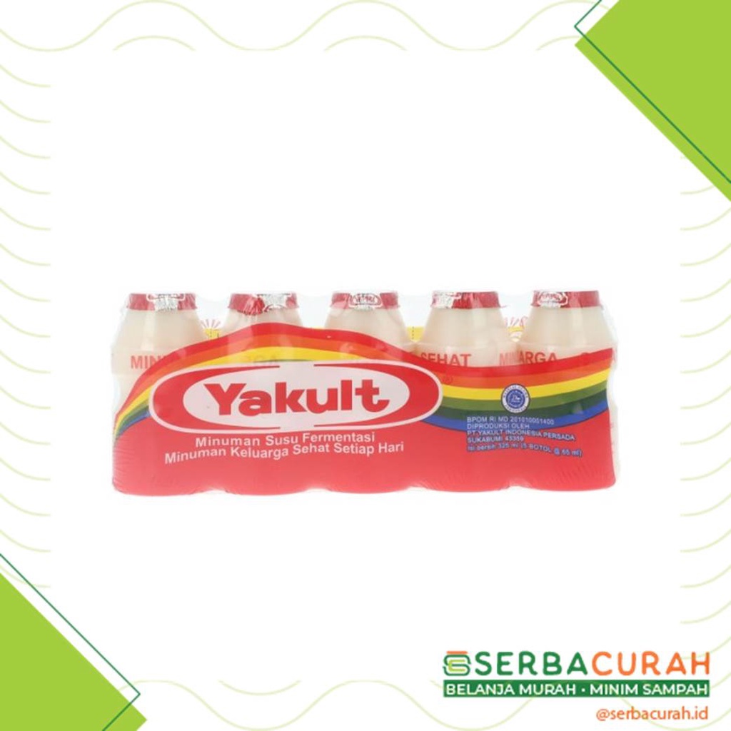 Jual Yakult Pack 5 pcs | Minuman Susu Fermentasi | Shopee Indonesia
