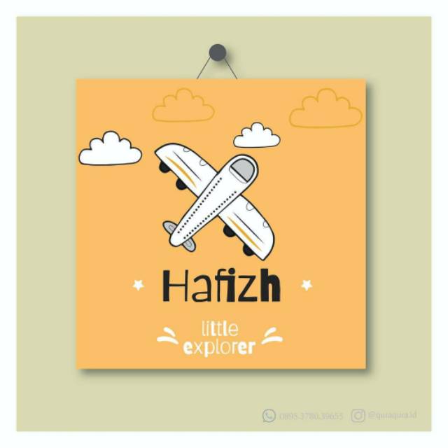Jual Name Sign Poster (Poster Nama Anak/Poster Nama Bayi) Indonesia ...