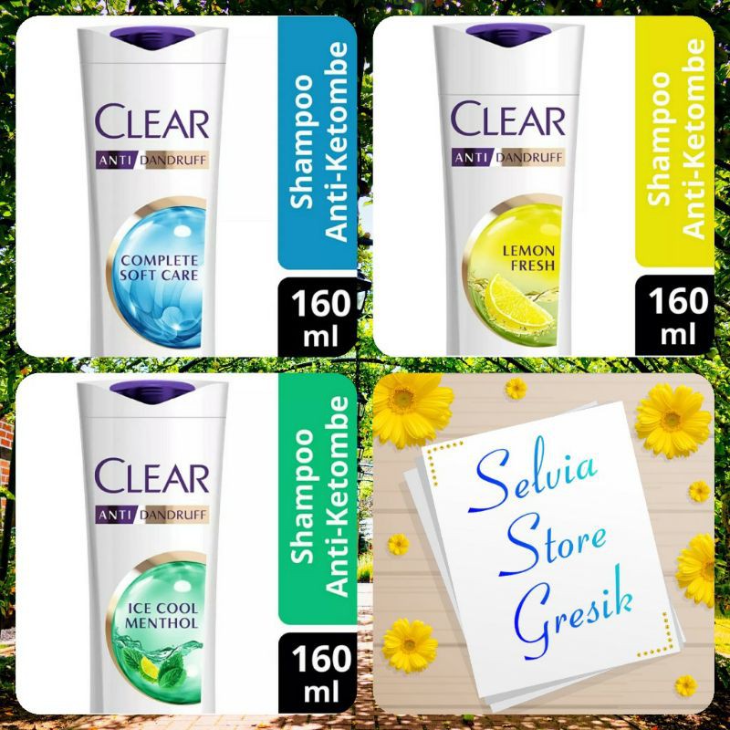 Jual Shampoo CLEAR 160 ml | Shopee Indonesia