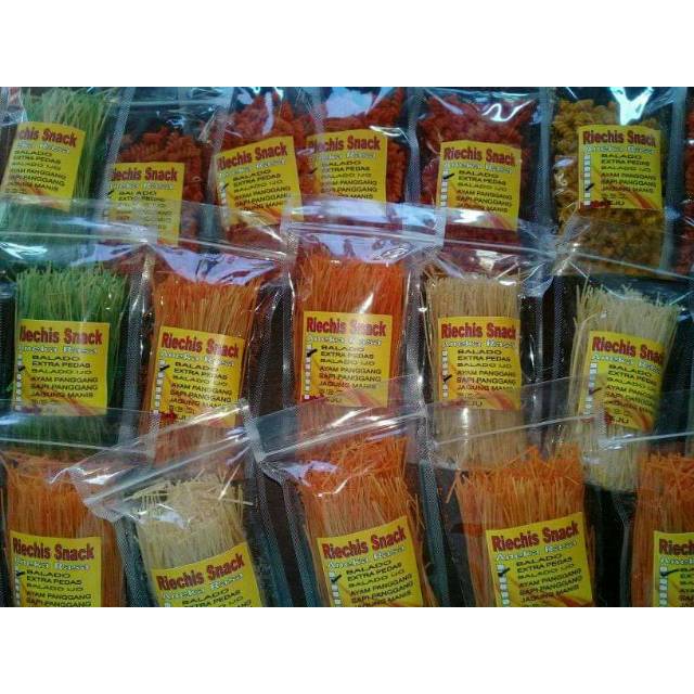 Jual mie lidi pouch 100 gram/ mie rasa / mie goreng / snack enak ...